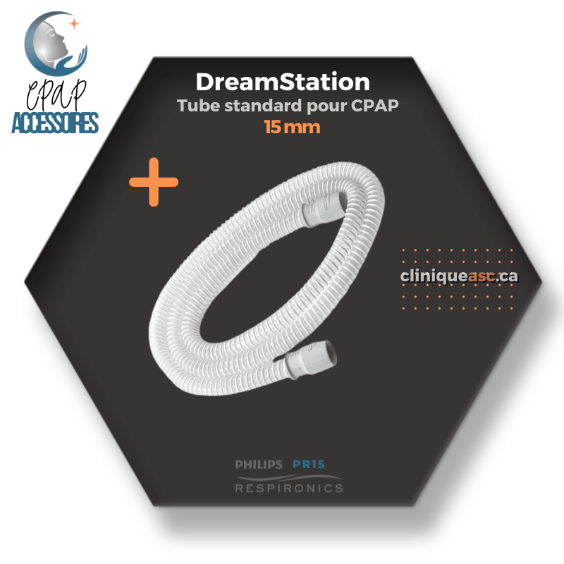 Philips Respironics Tube standard 15mm pour machine CPAP – Clinique ASC